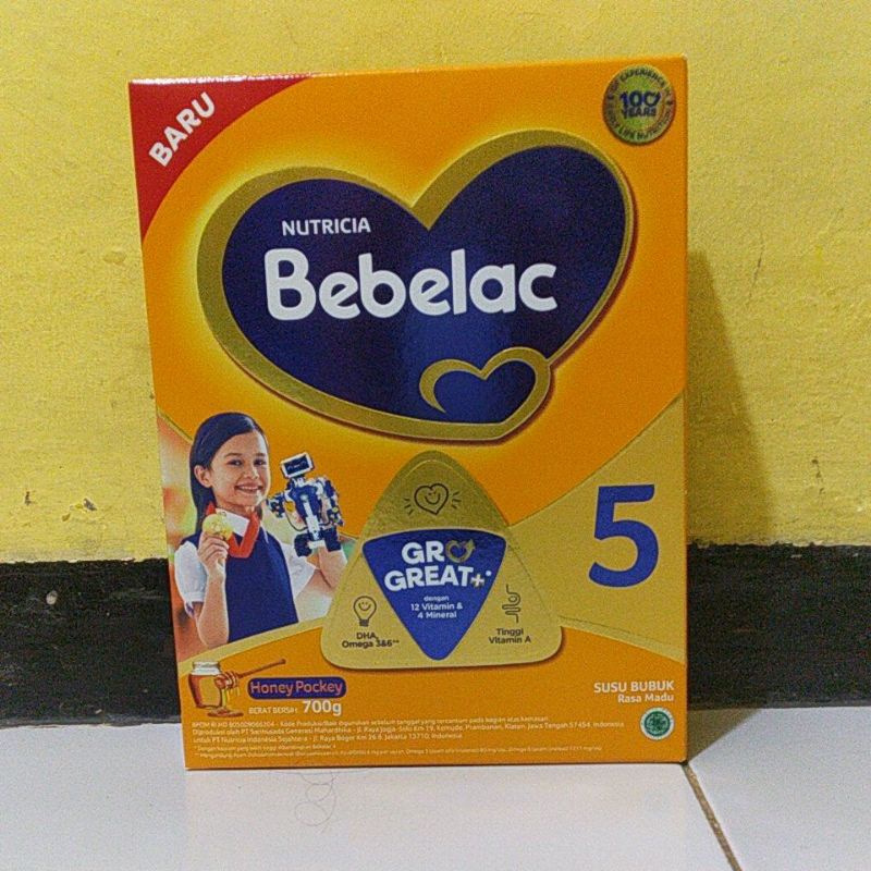 Jual Bebelac 5 Susu Madu Box - 700gram (exp 2024) | Shopee Indonesia