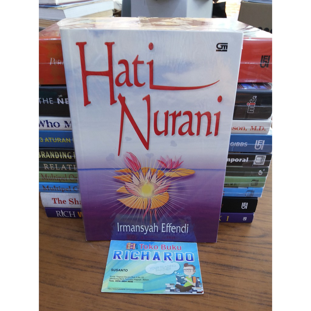 Jual Buku Hati Nurani --- Irmansyah Effendi | Shopee Indonesia