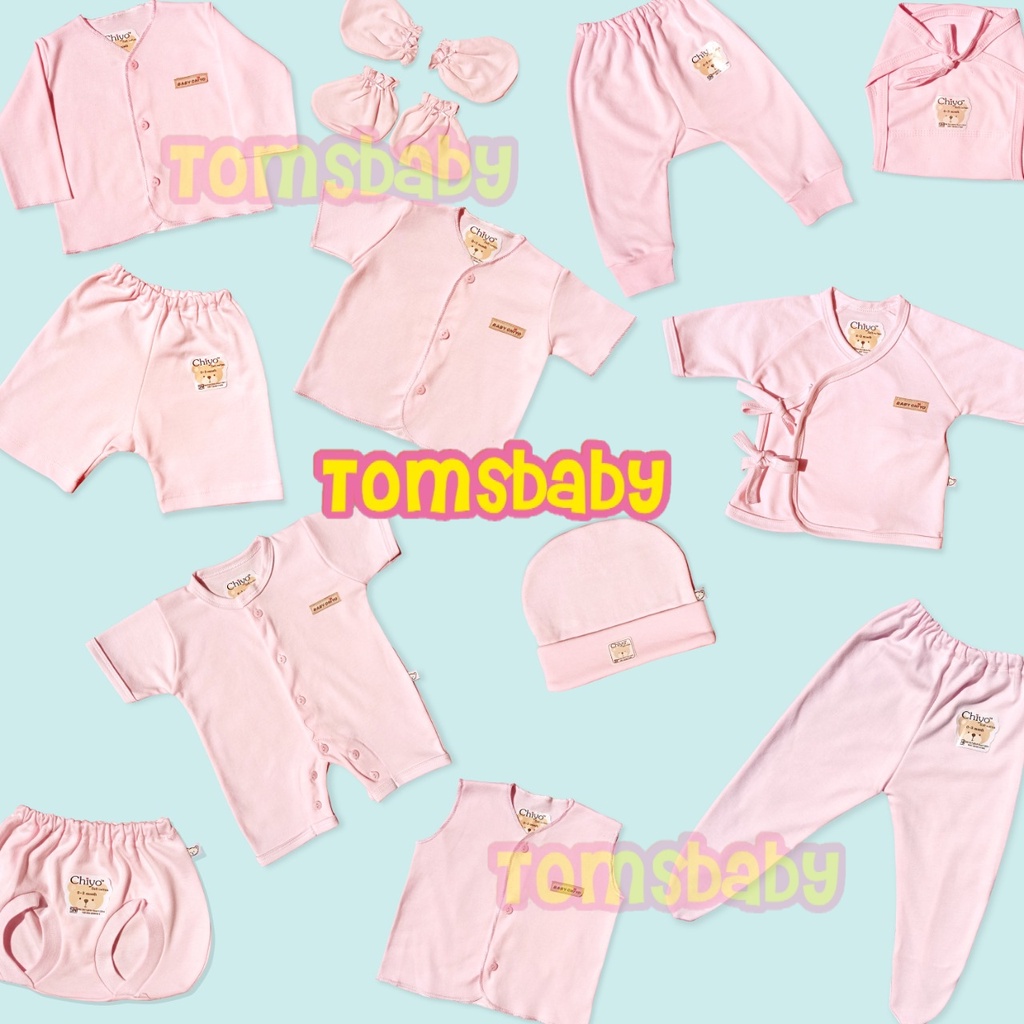 Jual [PINK 0-3m SML] CHIYO BABY 1pcs Baju Kimono Celana Jumper Romper ...