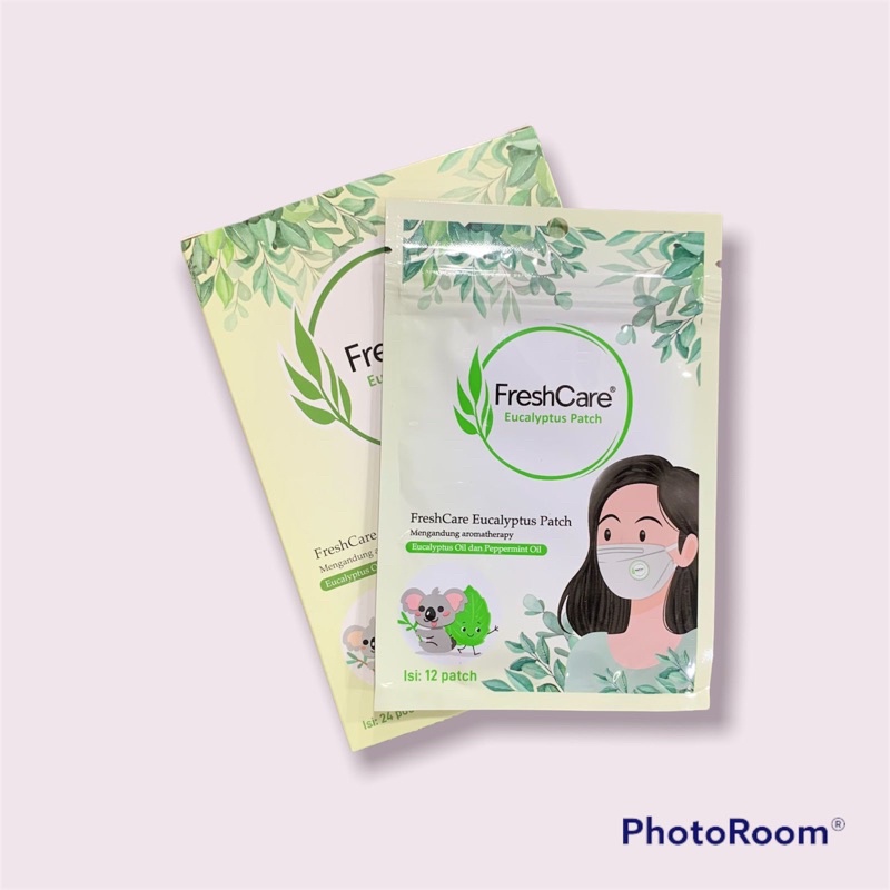 Jual Stiker Masker Freshcare isi 3 Lembar / 48 Stiker Aroma Lemon Harga ...