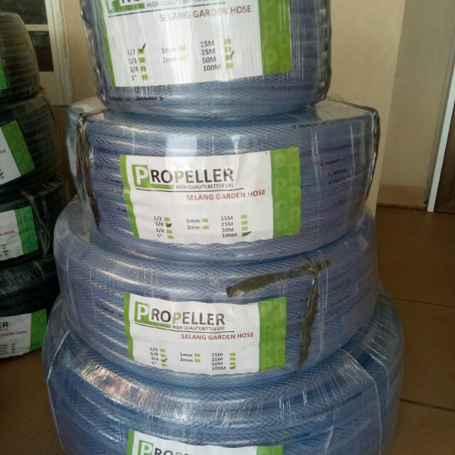 Jual Selang air benang bening 5/8" x 50 meter | Shopee Indonesia