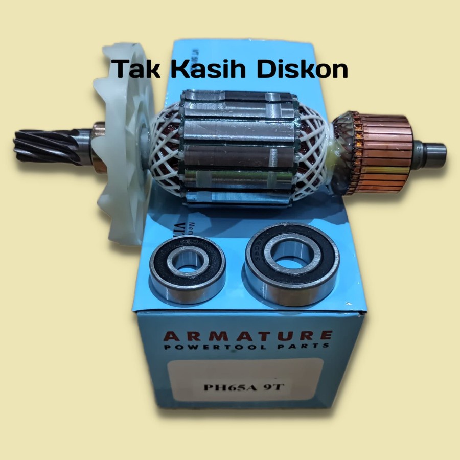 Jual Armature jack hammer demolition hammer PH 65 HITACHI | Shopee Indonesia