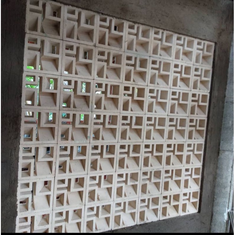Jual Roster Beton Minimalis Modern Terlaris Motif Labirin AA SINAR ...