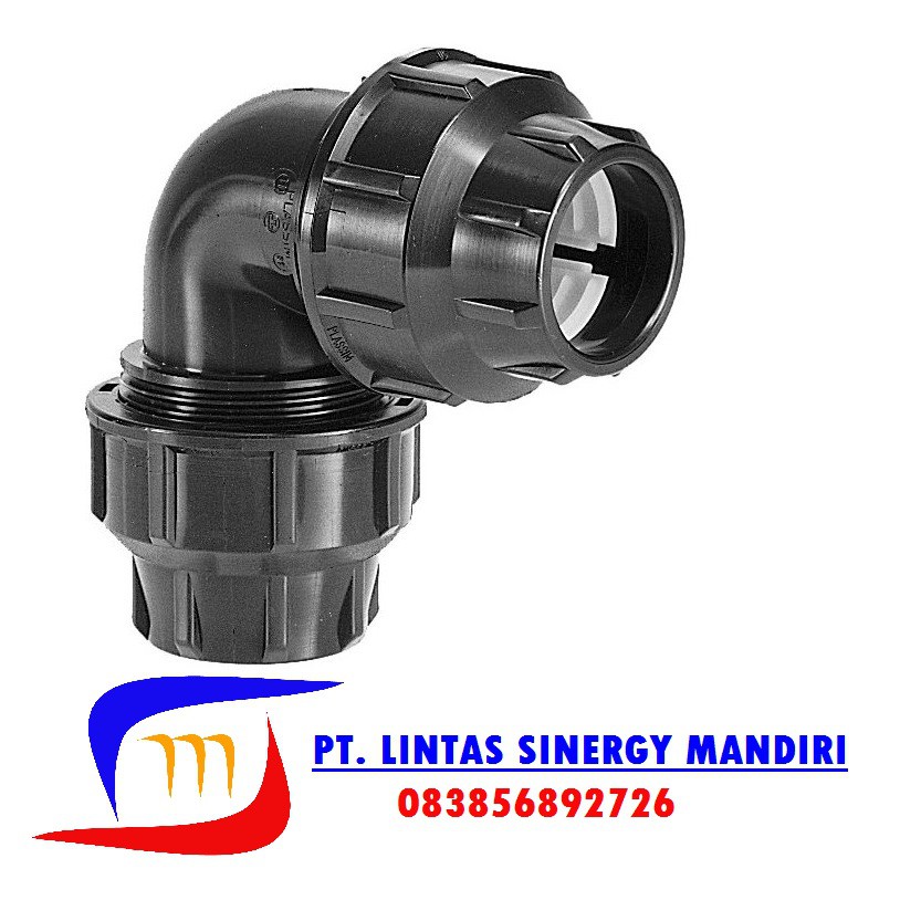 Jual Fitting Pipa HDPE Compression Elbow 1 1/4" / 40mm | Shopee Indonesia