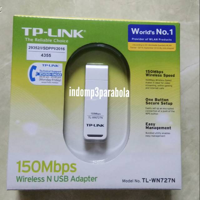 Jual Wifi dongle tplink 727 ( suport di rx dg sw MT7601) | Shopee Indonesia