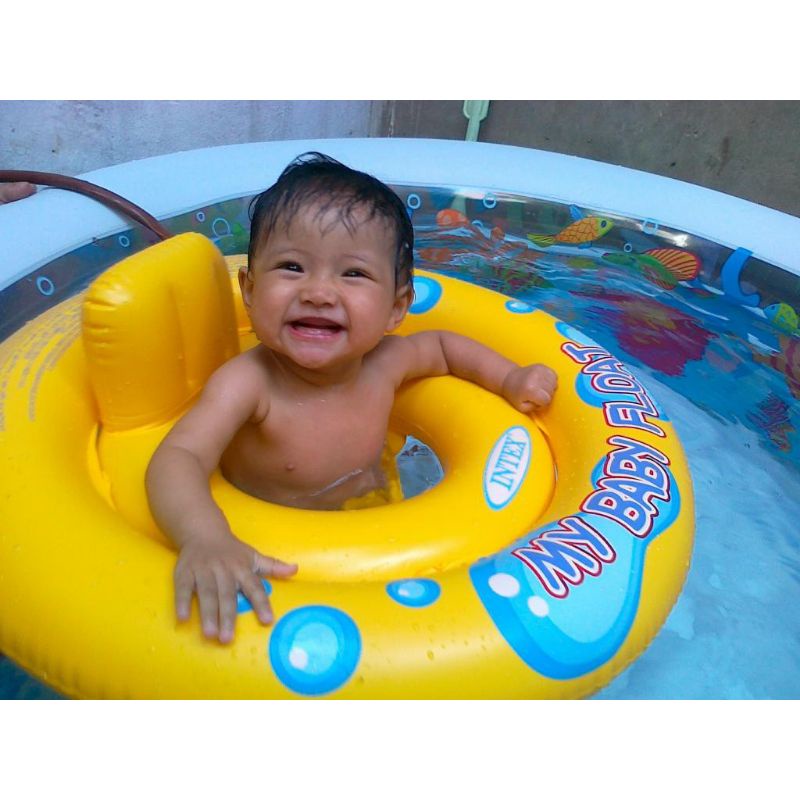 Jual Pelampung Renang Bayi My Baby Float INTEX 59574 | Shopee Indonesia