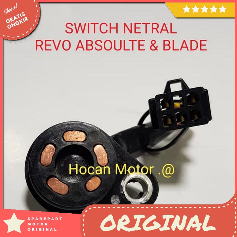 Jual Swit Netral Revo Absolute Honda Blade Revo Fit Switch Sensor Gigi ...