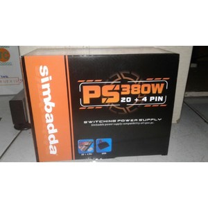 Jual Power Supply ATX Simbadda 380W Box | Shopee Indonesia