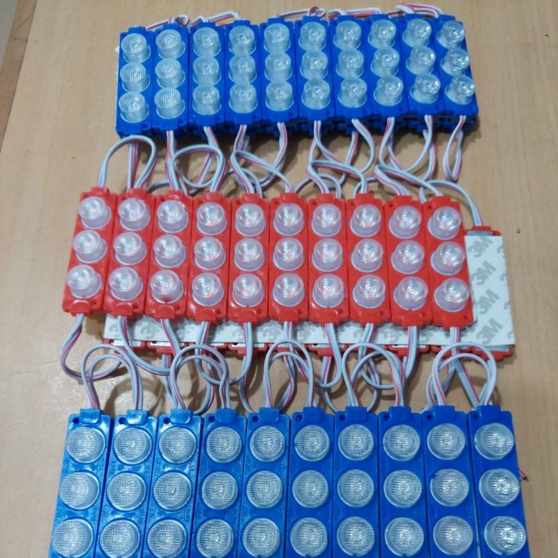 Jual Modul led 3 mata jumbo 12V | Shopee Indonesia