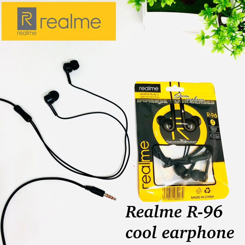 Jual Headset/Handsfree REALME R96 , R40, RM103, RMA101, R32, R106 Music ...