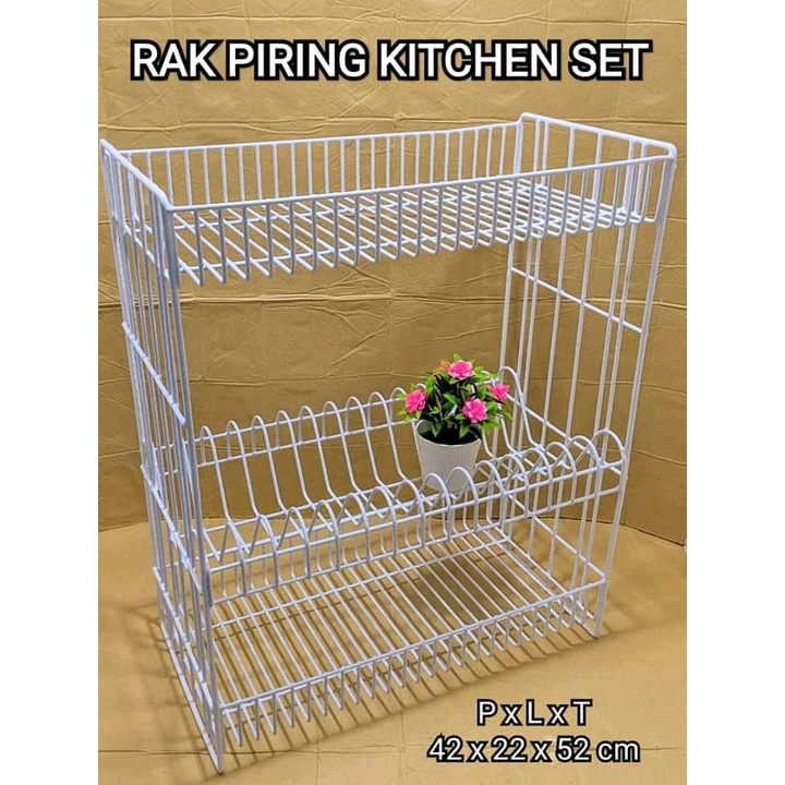 Jual Rak Piring Kitchen Set | Shopee Indonesia