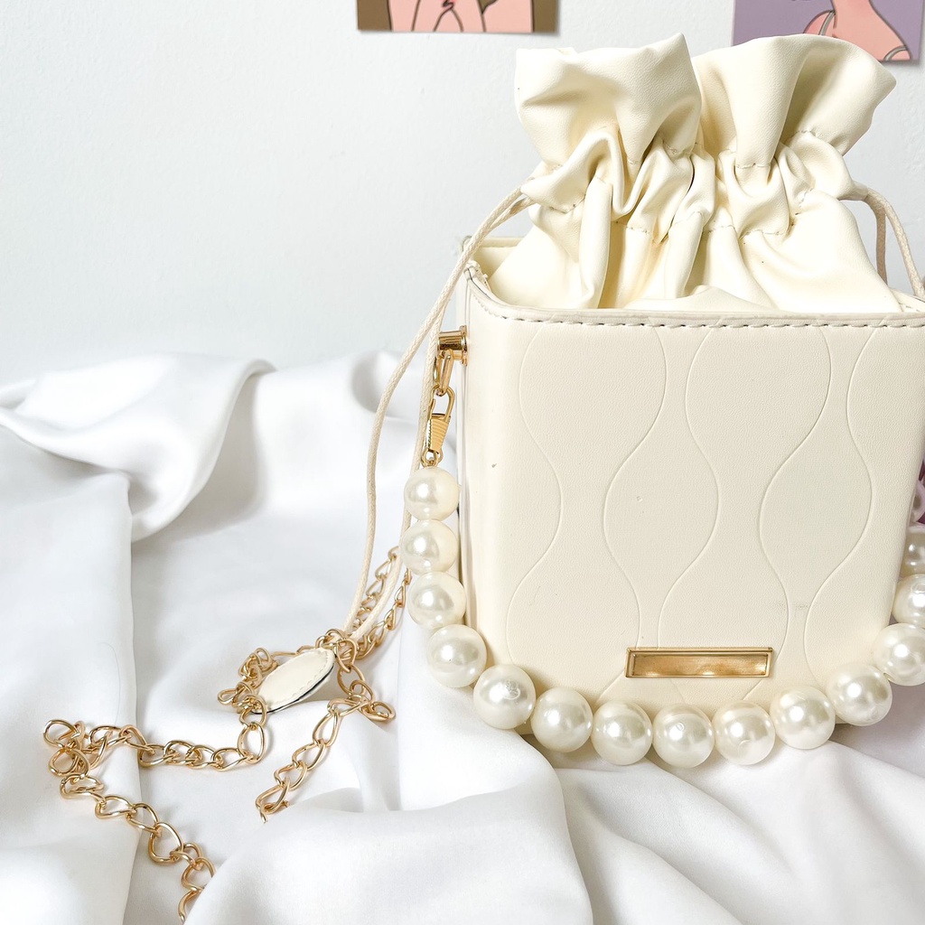 Jual Tas Angela Mutiara Square Box Kotak Tas Wanita Terbaru Slingbag ...