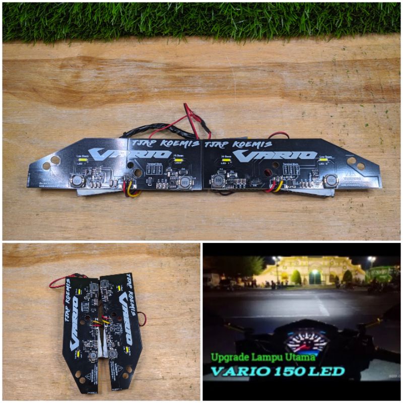 Jual Upgrade Lampu Utama Vario Led Old 60W (Pcb Headlamp / Headlight ...