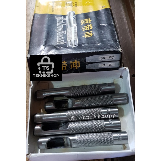Jual PON LOBANG 3/8" / PLONG LOBANG 3/8 INCH INCI / HOLLOW PUNCH / ALAT ...
