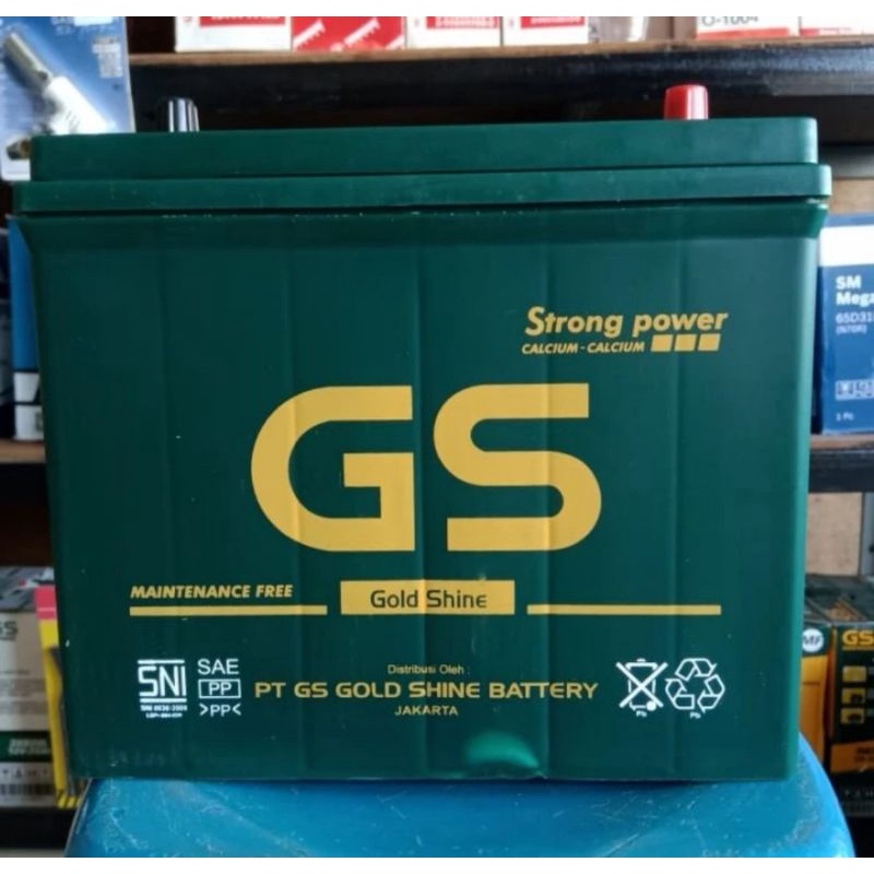 Jual AKI BATERAI KERING GS GOLDSHINE MF NS60L/46B24L 12V 45AH NS 60L LIVINA CALYA SIGRA EXPANDER ...
