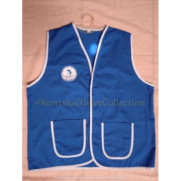 Jual Rompi Iwapi Indonesia Outer Blazer Seragam Biru (BORDIR TEMPEL ...