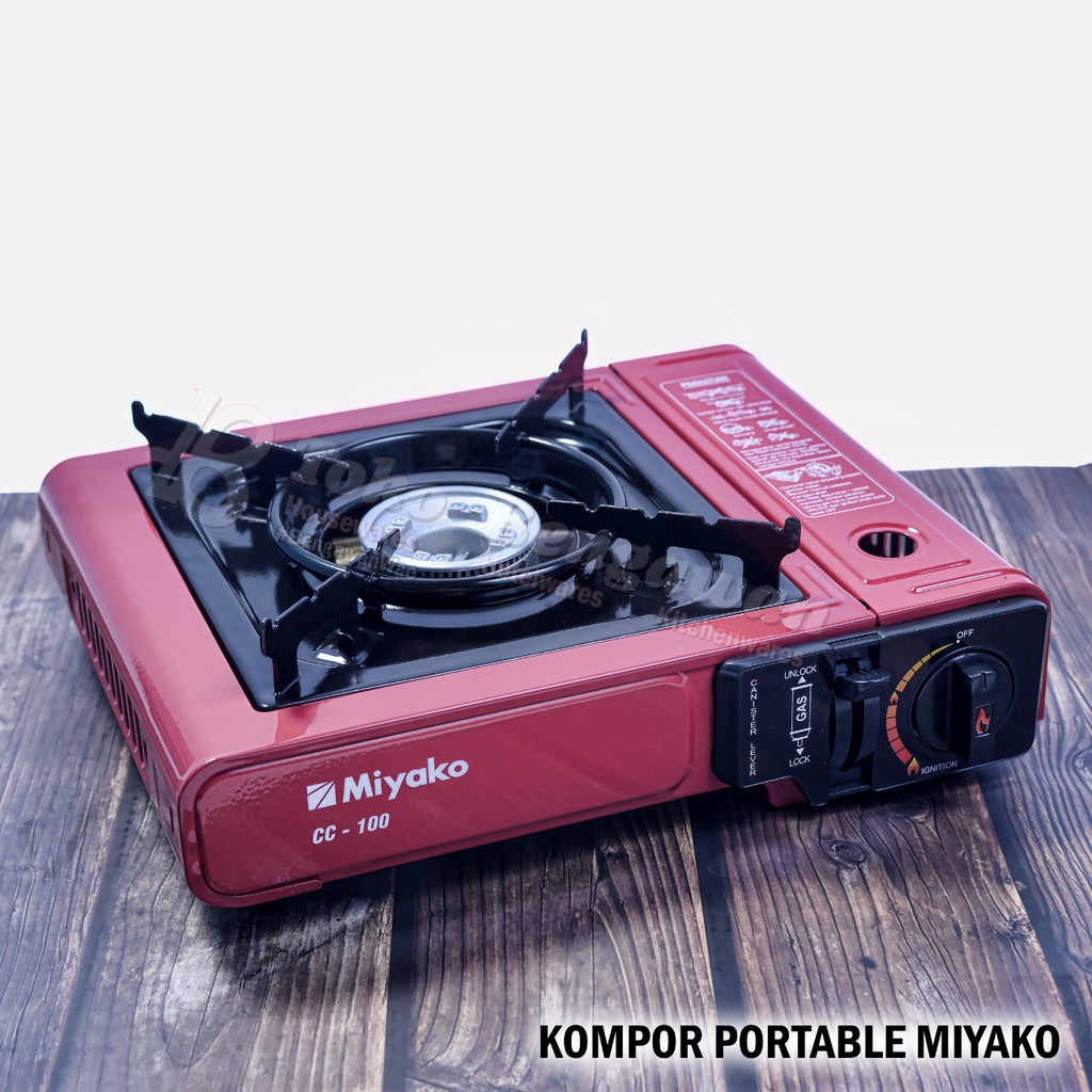 Jual MIYAKO CC-100 Kompor Gas Portable 2in1 | Shopee Indonesia