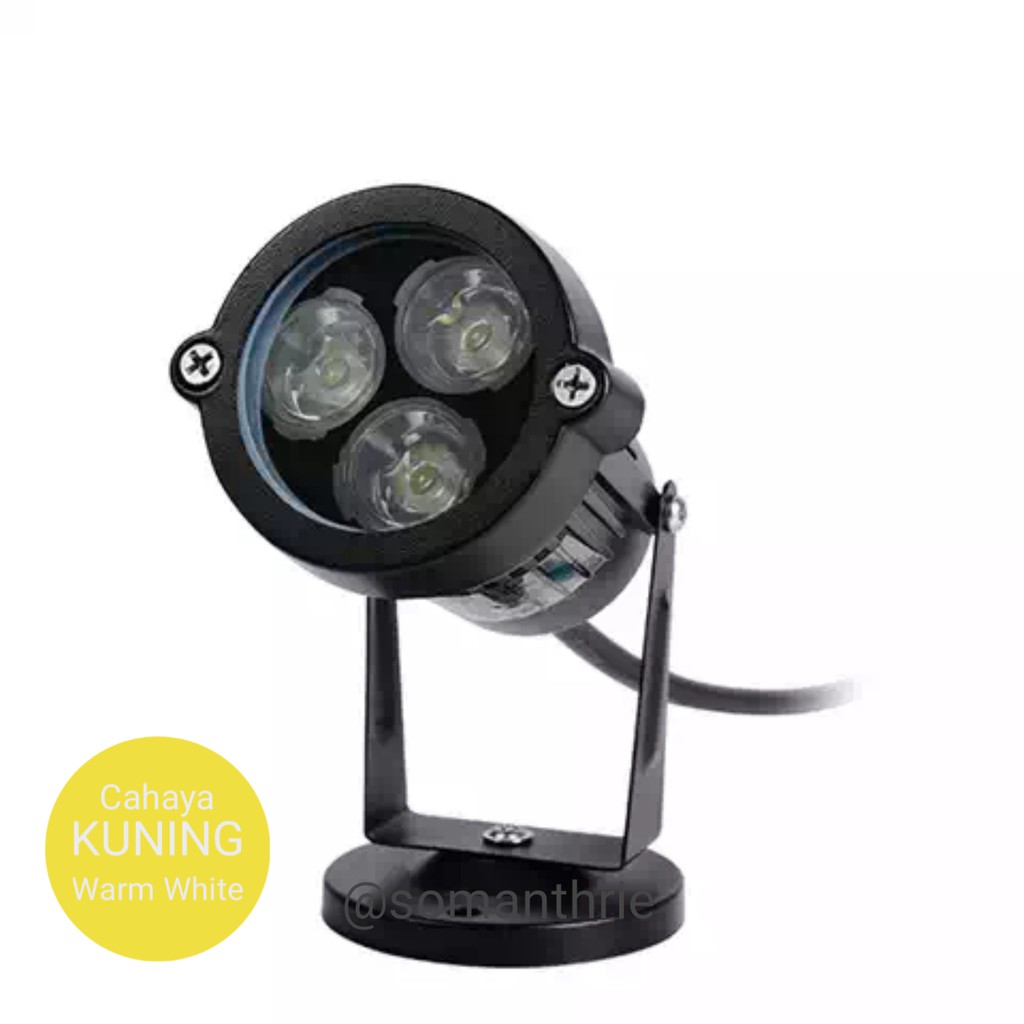 Jual LAMPU TAMAN LED 3 WATT / 5 WATT / PIRINGAN / TANCAP LED SOROT ...