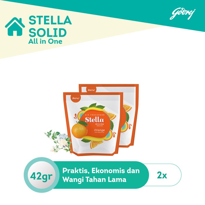 Jual STELLA AIO STELA ALL IN ONE ORANGE PENGHARUM GANTUNG RUANGAN 42GR ...