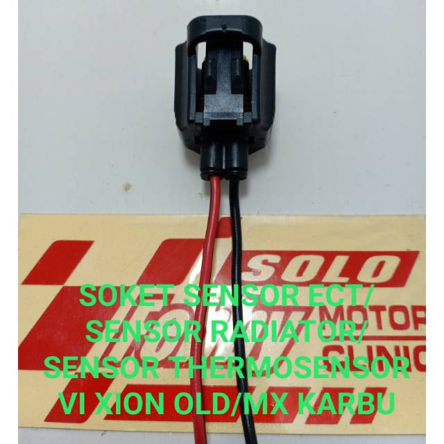Jual SOKET SENSOR ECT-SOKET SENSOR SUHU-RADIATOR VI XION OLD-LAMA-MX ...