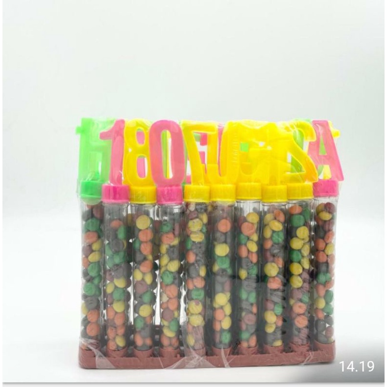 Jual Coklat Cemilan Snack Angka Huruf Mainan Anak Murah Bola Cokelat ...