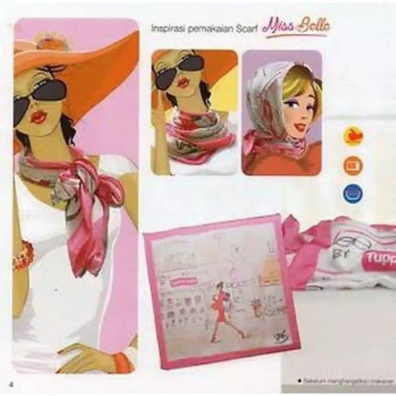 Jual Scarf Miss Bell product by Tupperware | Shopee Indonesia