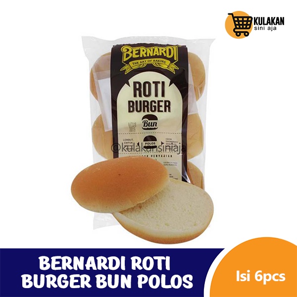 Jual Bernardi Roti Burger Bun Polos | Shopee Indonesia