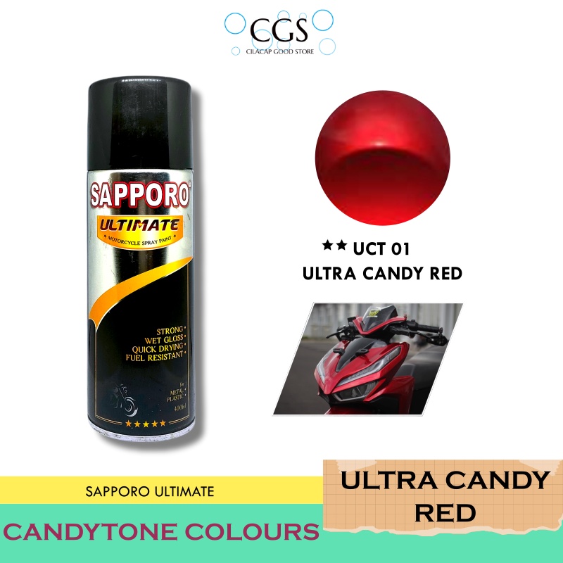 Jual SAPPORO ULTRA CANDY RED UCT01 - cat sapporo merah candy - sapporo ...