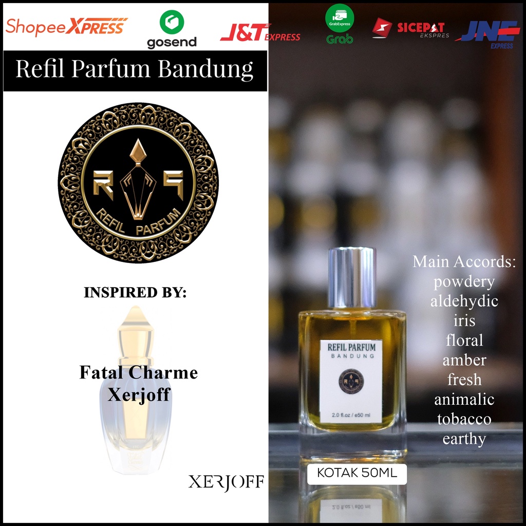 Jual Refil Parfum Inspired By Xerjoff fatal charm 35ml - 120ml | Shopee Indonesia
