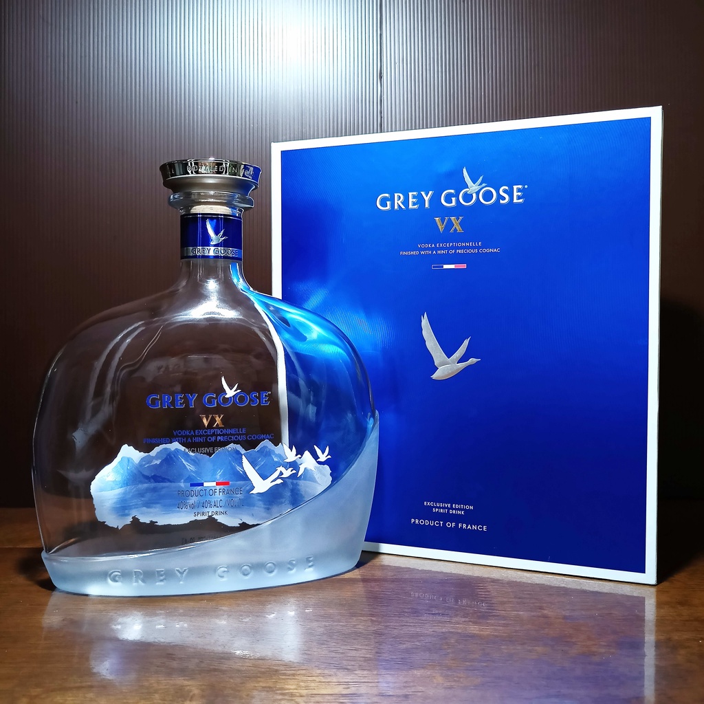 Jual Botol bekas Grey Goose VX 1 Liter Rare + Box | Shopee Indonesia