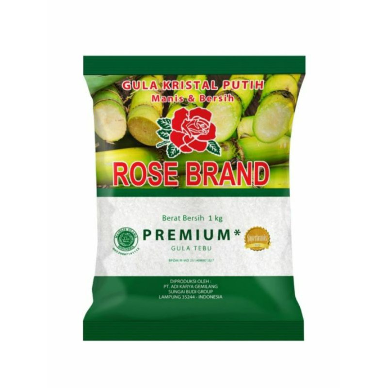 Jual ROSE BRAND Gula Premium 1kg | Shopee Indonesia