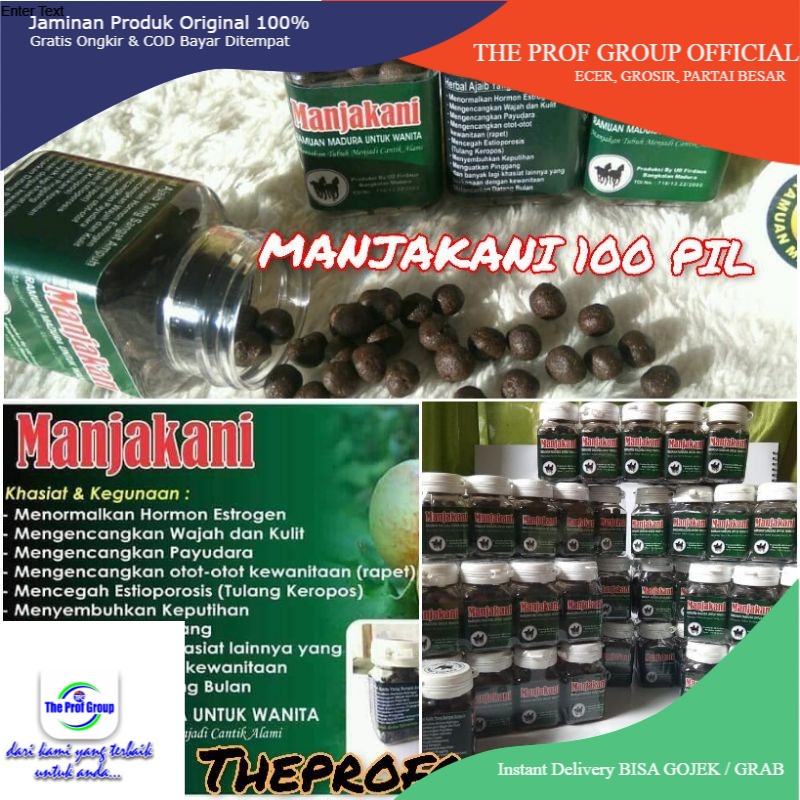 Jual Manjakani Majakani 100pil - Manjakani Madura Asli Jamu Ramuan ...