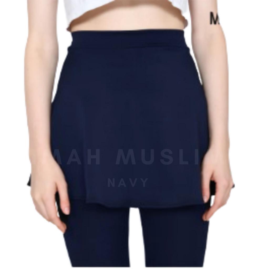 Jual Celana Rok Lari Senam Bersepeda Renang Zumba Sport Olah Raga Wanita Bahan Spandex Halus ...