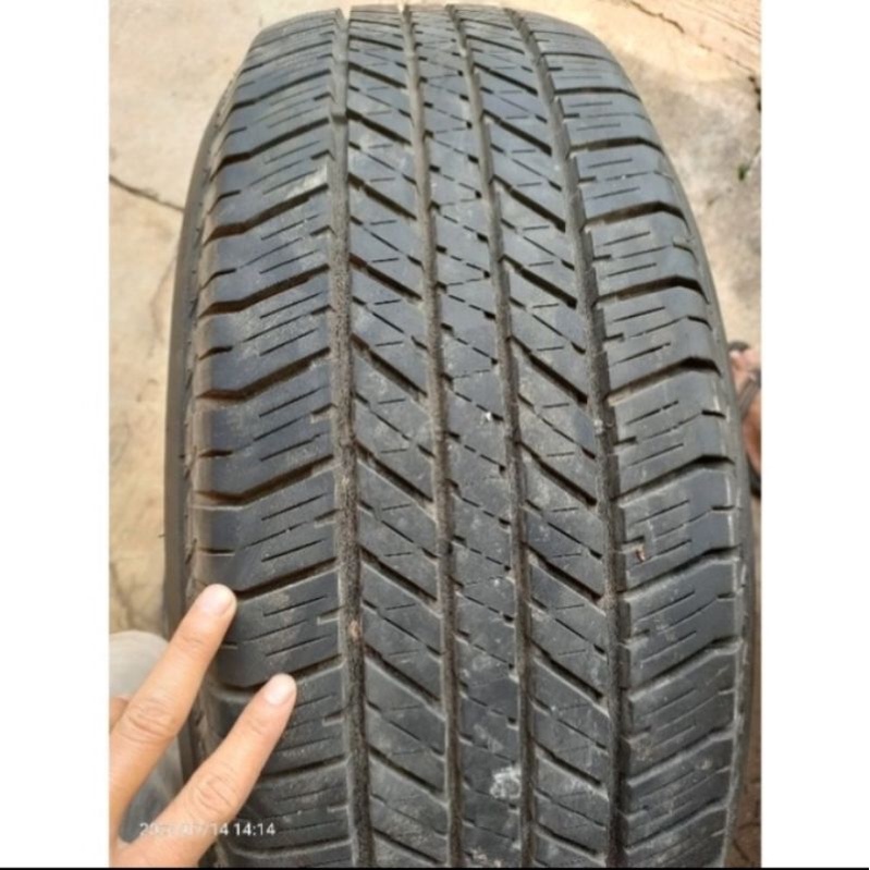 Jual Ban Mobil Copotan Ring 18 Merek Bridgestone Dueler H/T Ukuran 265 60 R18 Second Tubles ...