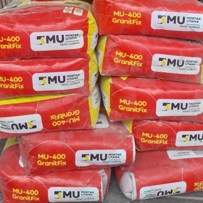 Jual Mortar Utama Mu 400 Perekat Granite & Batu Alam Granitfix Mu400 ...