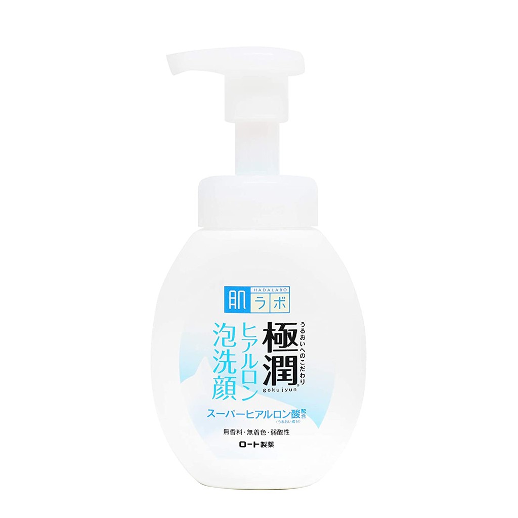 Jual Hada Labo Gokujyun Super Hyaluronic Acid Foam Wash (160ml ...