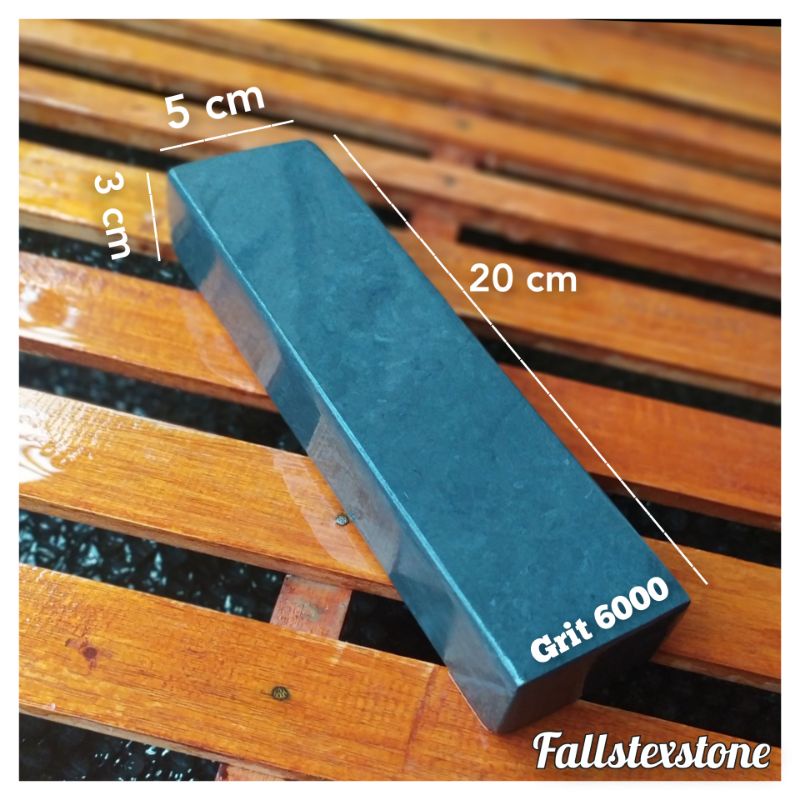 Jual Batu asah asli alam grit 6000 halus hight quality size 20x5x3cm ...