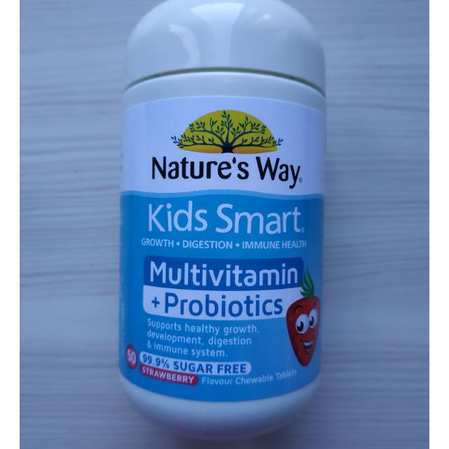 Jual Nature's way Kids Smart Multivitamin+probiotics | Shopee Indonesia