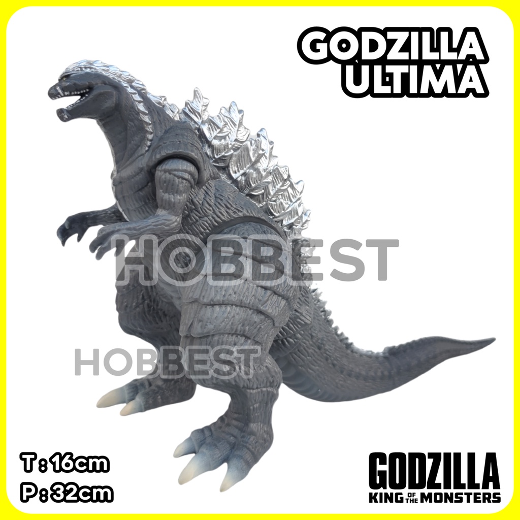 Jual GODZILLA ULTIMA 16cm Action Figure Miniatur Pajangan Mainan Anak Cowok Monster Gojira ...
