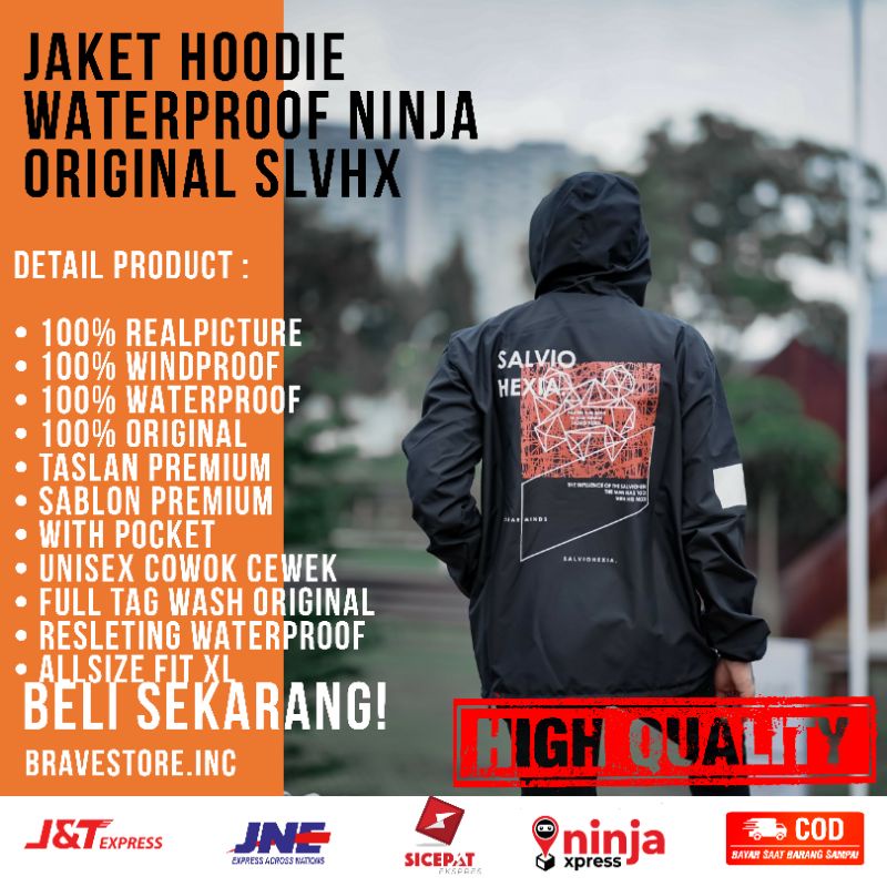 Jual Termurah Jaket Ninja Parasut Taslan Pria Wanita Original ...