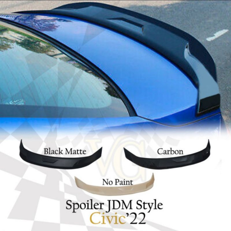 Jual spoiler civic 2022 JDM style | Shopee Indonesia