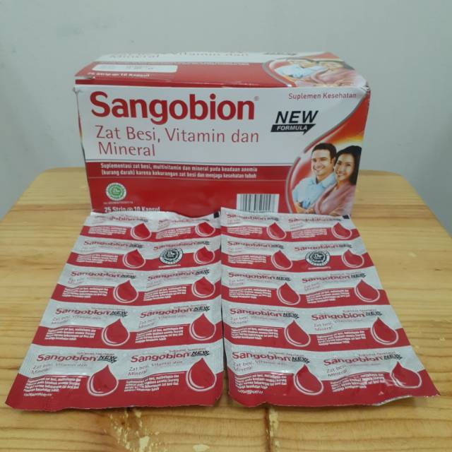 Jual Sangobion Kapsul 1 Strip isi 10 Kapsul | Shopee Indonesia