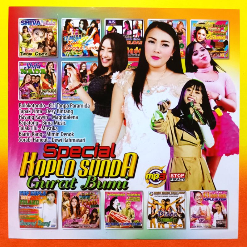 Jual KASET AUDIO MUSIK MP3 LAGU DANGDUT KOPLO SUNDA SELEKSI GURAT BUMI PILIHAN TERPOPULER ...