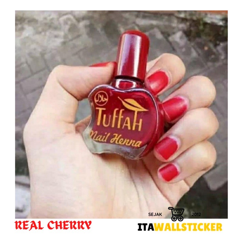Jual TUFFAH dan CETAR Nail Henna Kemasan 10 mL Hena Kuku Halal dan Sah ...