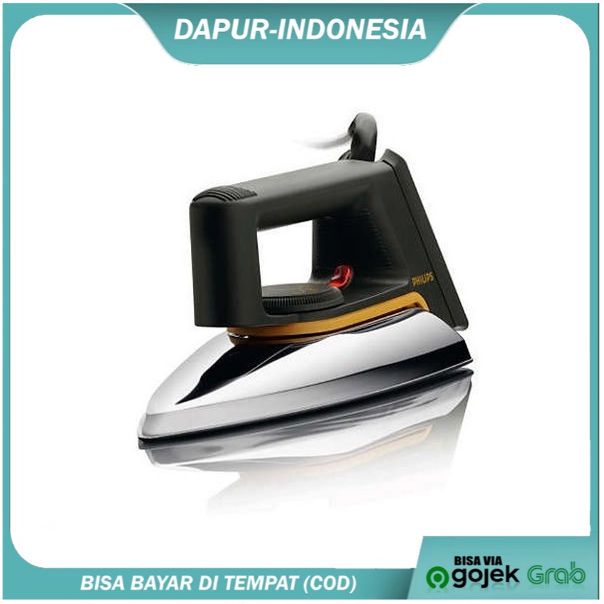 Jual PROMO Philips HD1172 Setrika Listrik Model Clasic - - Hitam ...