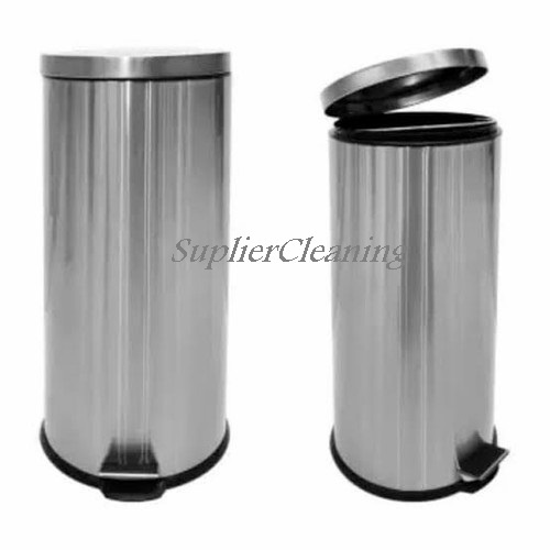 Jual Tempat Sampah Stainless Injak Pedal Garbin 30 Liter | Shopee Indonesia