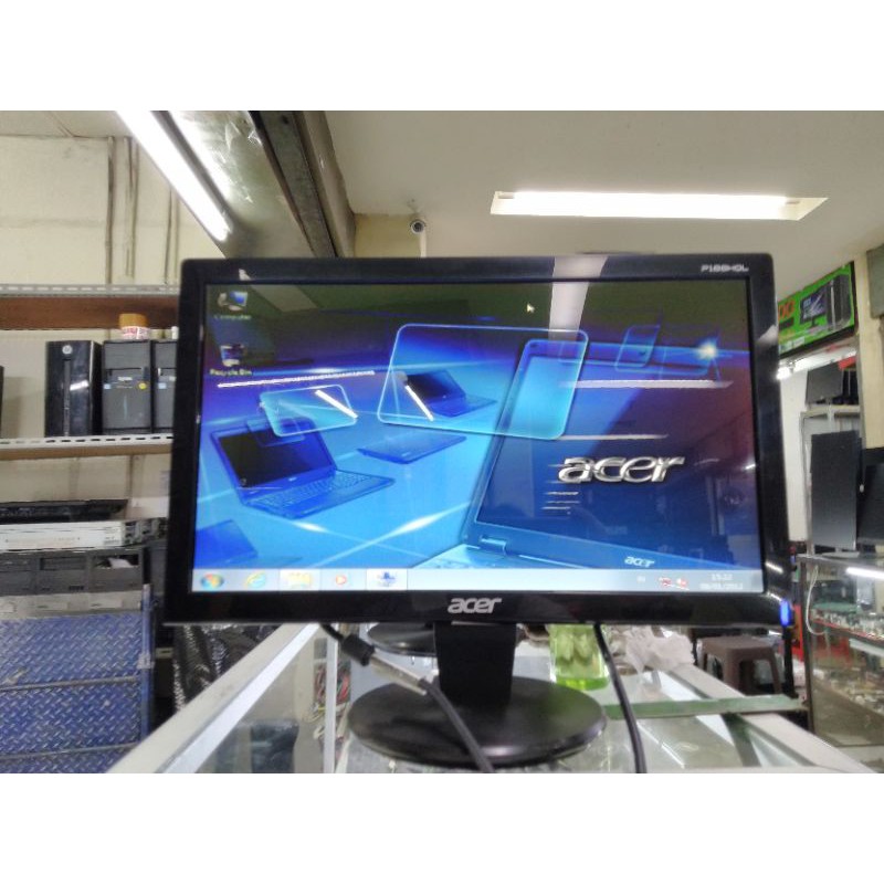 Jual MONITOR ACER LED P166HQL SUPER MURAH 16 INCH | Shopee Indonesia