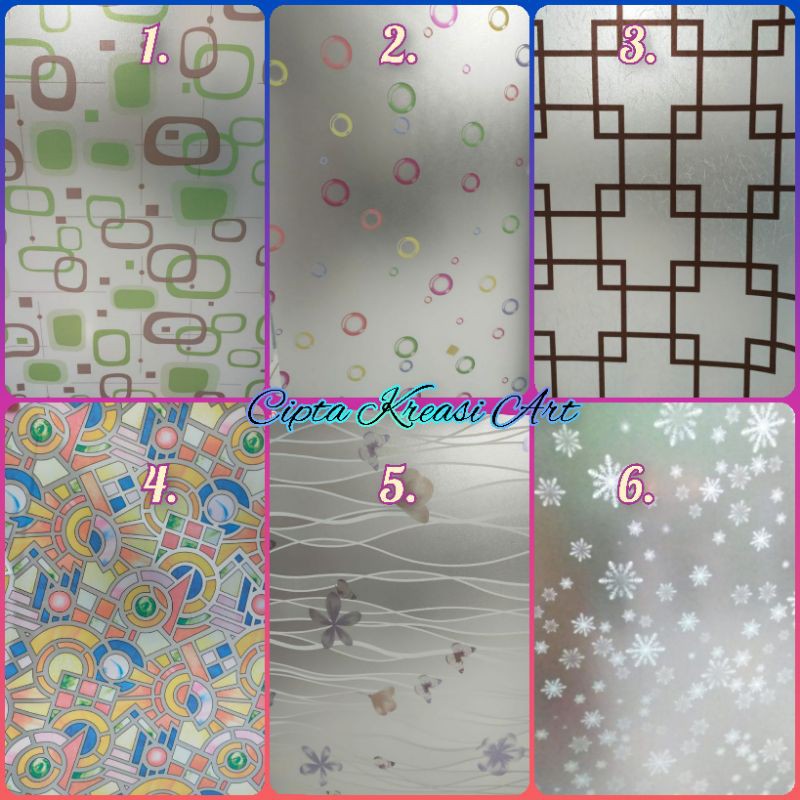 Jual Stiker kaca film rumah kantor gedung/sticker kaca/stiker motif ...