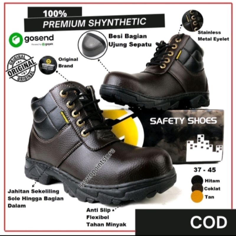 Jual Sepatu safety-Safety low boots , sepatu kerja safety industri ...