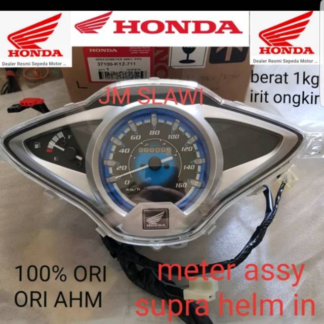 Jual 37100 KYZ 711 Speedometer assy meter assy supra 125 helm in ori ...